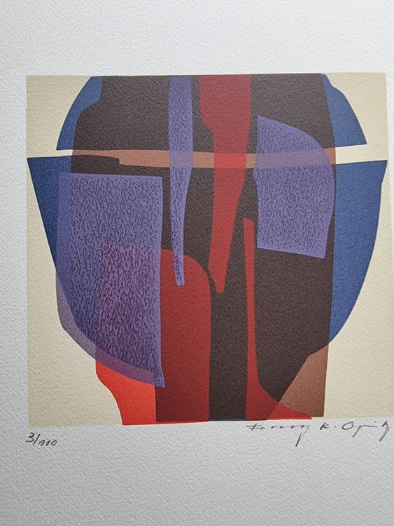 FRANZ K. OPITZ LINOLSCHNITT SIGNIERT NUMMERIERT (Gebraucht) in Gersau für CHF 15 – mit Lieferung ...