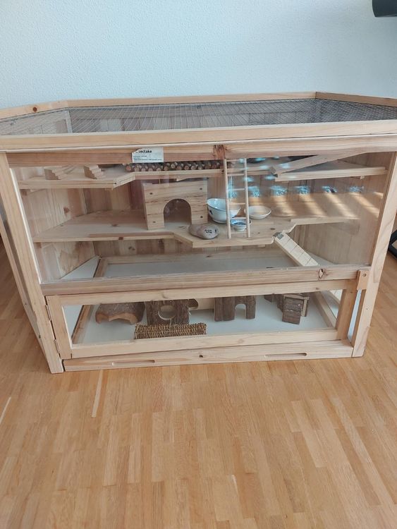Hamsterkafig Aus Holz
