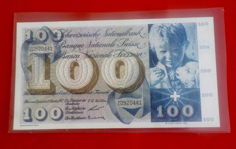 EIN TOP SCHWEIZER BANKNOTEN LOT NEUE Bankfrische NOTEN | Kaufen auf Ricardo