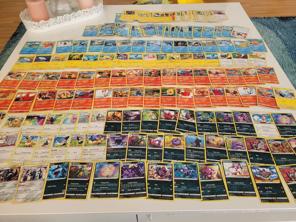 Pokemonkarten ca. 800 Karten (Gebraucht) in Muttenz für CHF 23.5 – mit ...