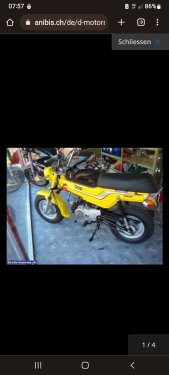 Yamaha bop 50ccm Veteran (Gebraucht) in Leuzigen für CHF 3200 – nur Abholung auf Ricardo kaufen