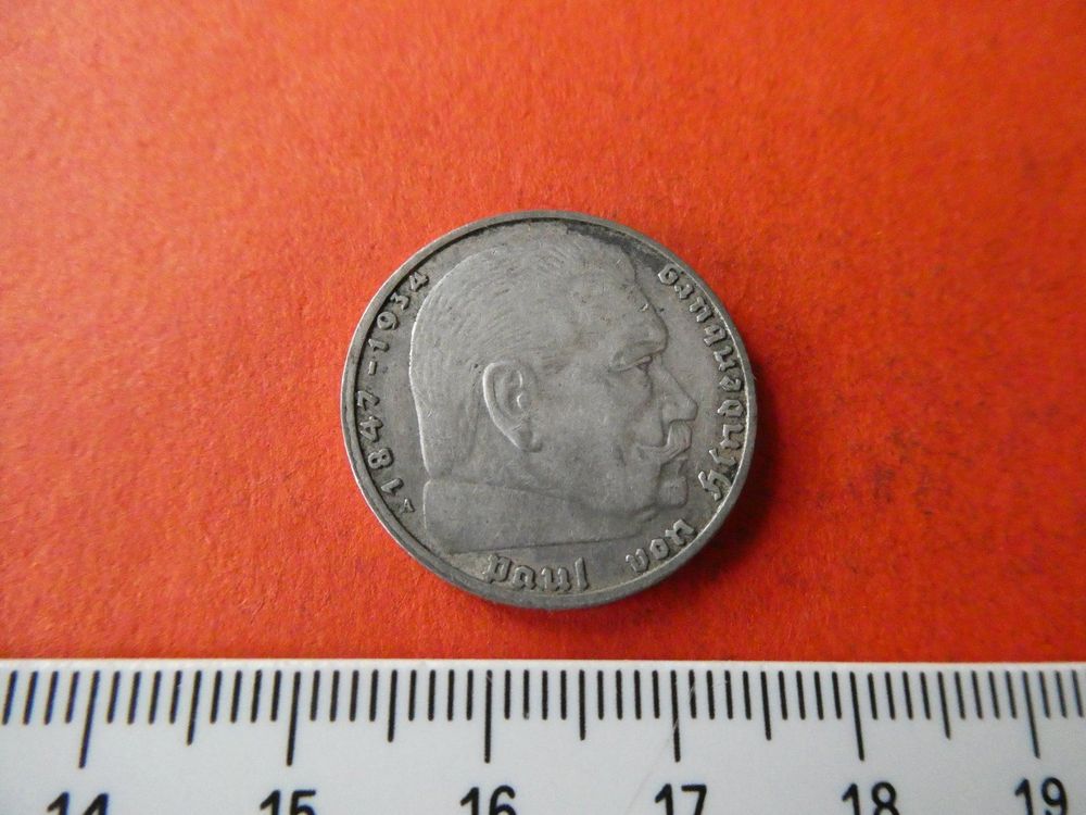 Dt. Reich 1937 A, 2 Reichsmark - Silber (Gebraucht) in Hinterforst für CHF 8 – mit Lieferung auf ...