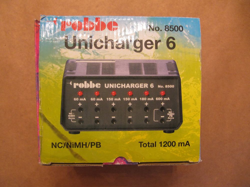 ROBBE No. 8500 Unicharger 6 (Gebraucht) in Basel für CHF 9 – mit Lieferung auf Ricardo kaufen