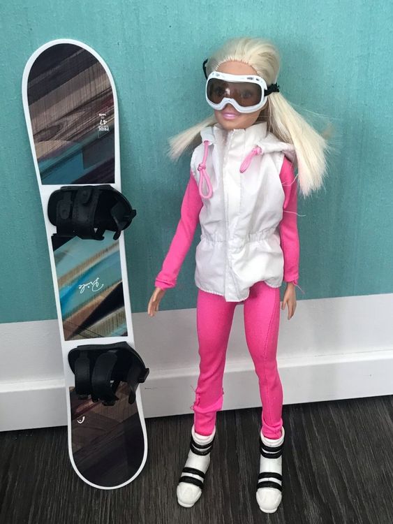 Barbie mit Snowboard | Kaufen auf Ricardo