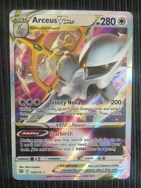Pokemon Arceus V Star Brilliant Stars (Neu (gemäss Beschreibung)) in ...