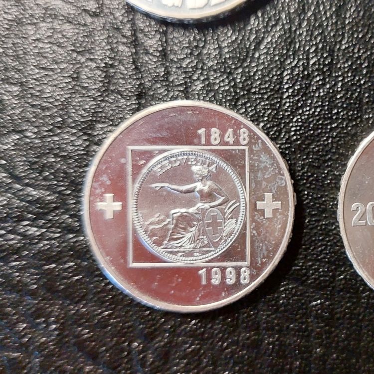 swissmint - Gedenkmünze 1998 "150 J. Schweiz. Bundesstaat" (Neu (gemäss Beschreibung)) in ...