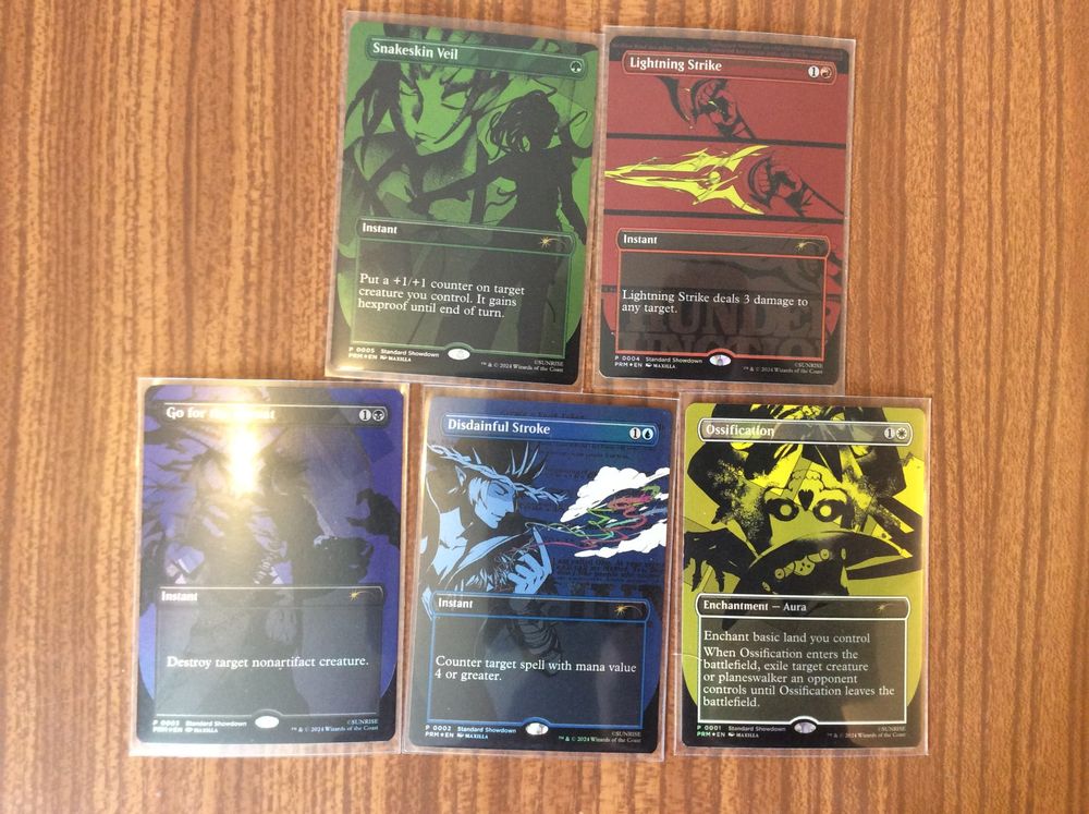 MTG - (Standard Showdown - Cowboy Bebop) x5 (Neu (gemäss Beschreibung ...