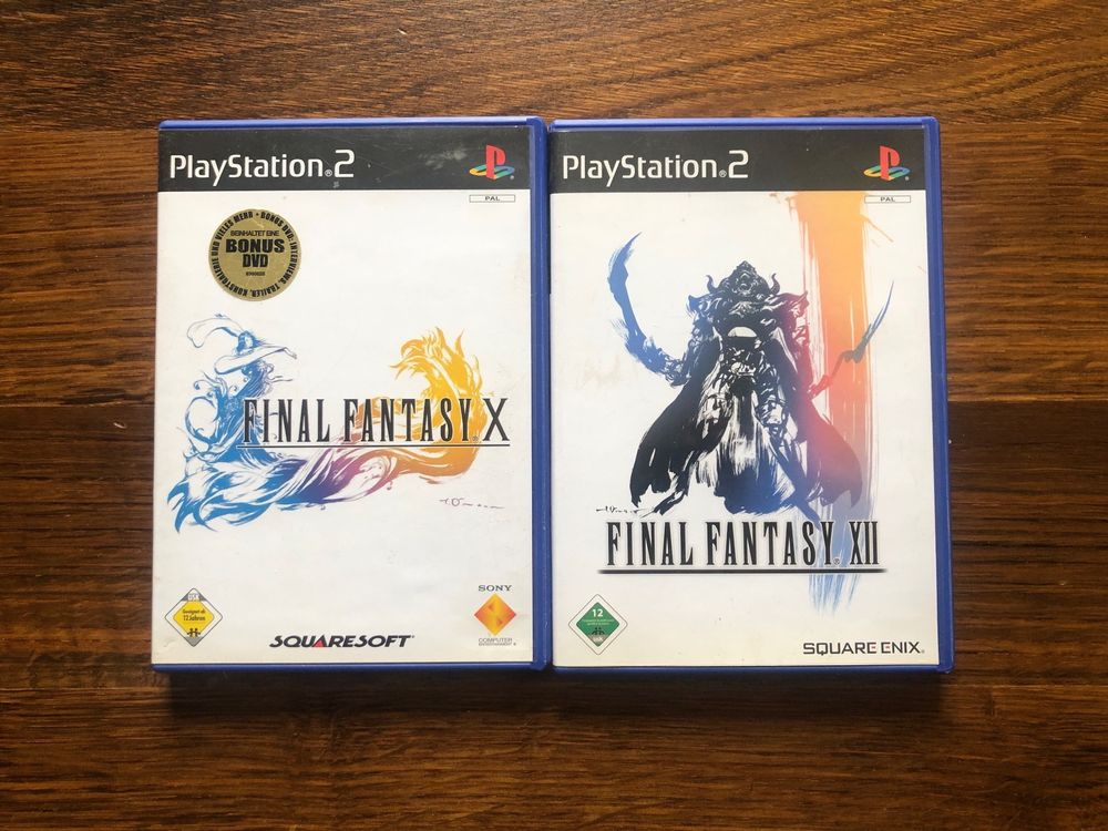 Final Fantasy X + X-2 + XII, PS2 Spiele (Gebraucht) in Dübendorf für ...