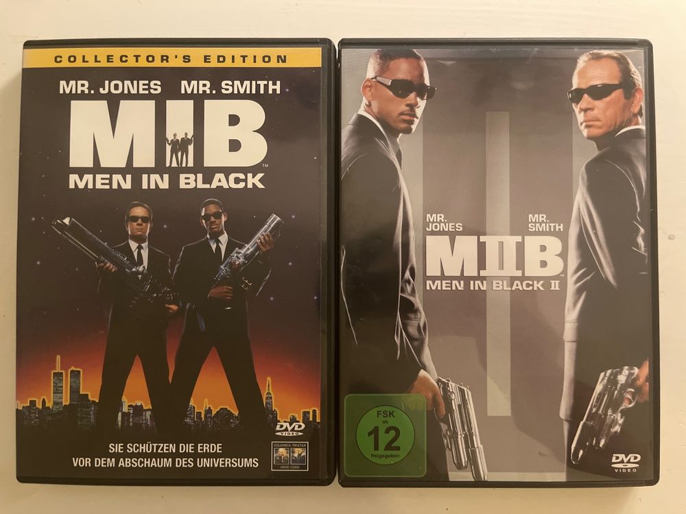 Men in Black (MIB) 1-2, DVD (Gebraucht) in Sierre für CHF 3.95 – mit ...