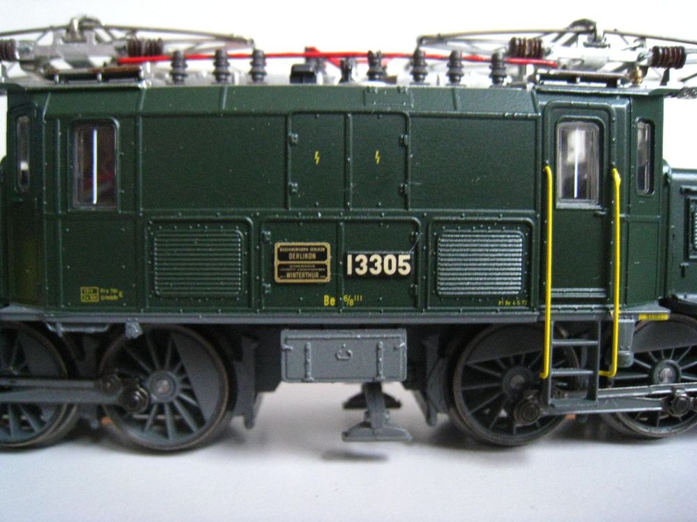 Trix Be 6/8 13305, SBB-Krokodil, Analog+Schnittstelle, 22584 (Gebraucht ...