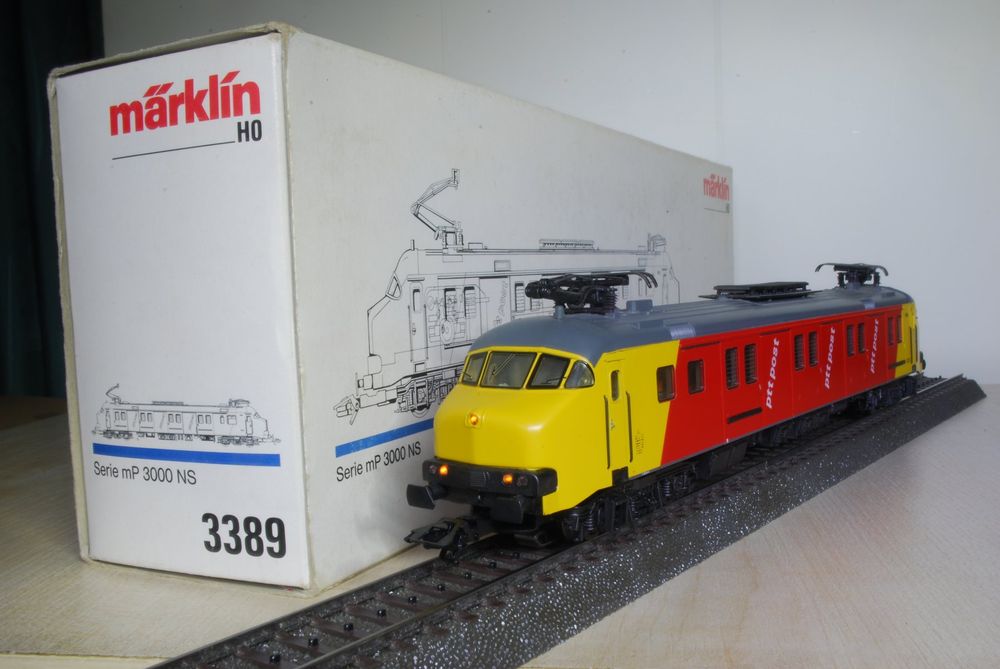 Märklin 3389 NS Posttriebwagen full LED AC ESU V4.0 digital (Gebraucht) in Emmetten für CHF 62 ...