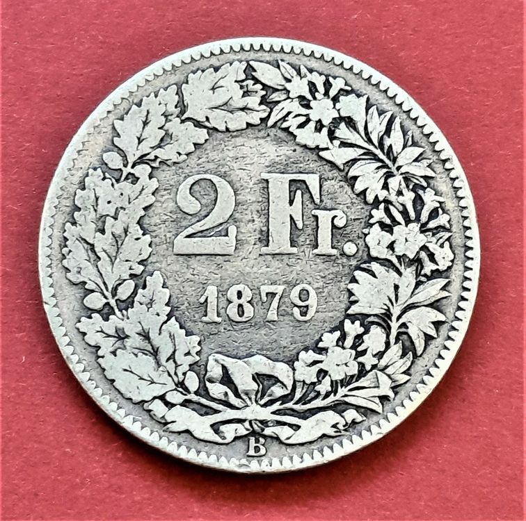 2 Franken 1879 (Gebraucht) in rodels für CHF 7 – mit Lieferung auf Ricardo kaufen