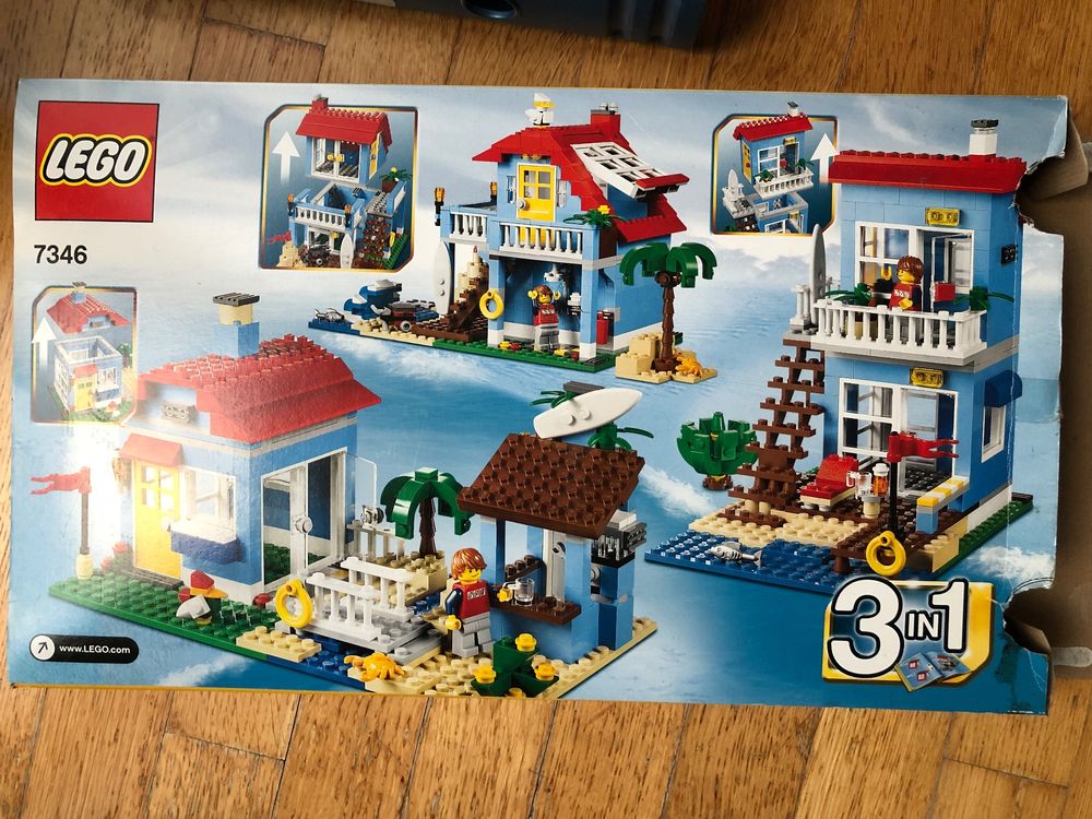 Lego Creator 7346 Strandhaus 3 in 1 | Kaufen auf Ricardo