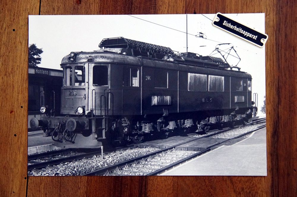 BLS Ae 6/8 Nr. 206 - Hohtenn, 1975 (Foto) (Gebraucht) in für CHF 5 ...