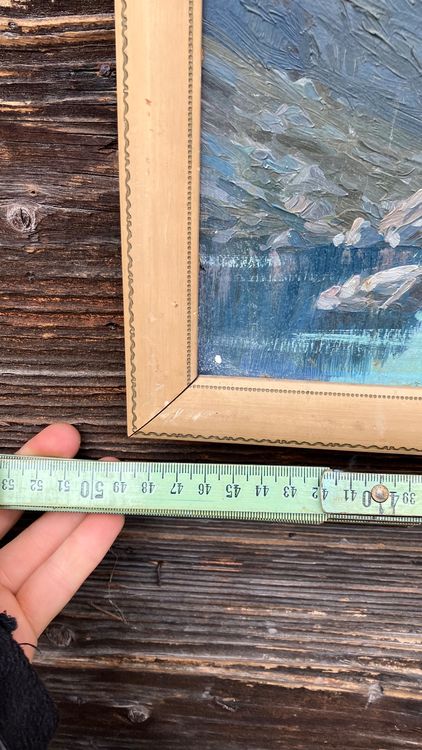 Tableau Gemälde Peinture CERVIN Alpen (Gebraucht) in St-Cierges für CHF 140 – mit Lieferung auf ...