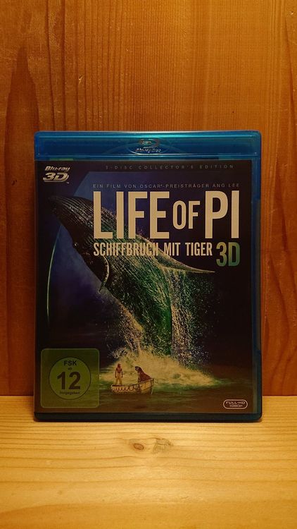LIFE OF PI in 3D und 2D Blu-Ray 3 Disc | Kaufen auf Ricardo