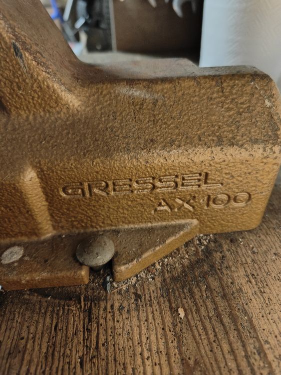 Gressel AX 100 Schraubstock (Gebraucht) in Heerbrugg für CHF 135 – mit Lieferung auf Ricardo kaufen