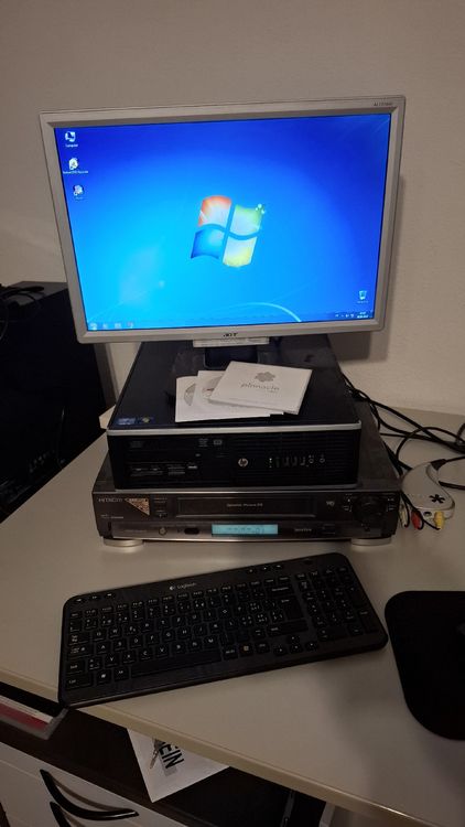 HP PC Core i3, Windows 7, Monitor, VHS zu Digital, Zubehör | Acheter ...