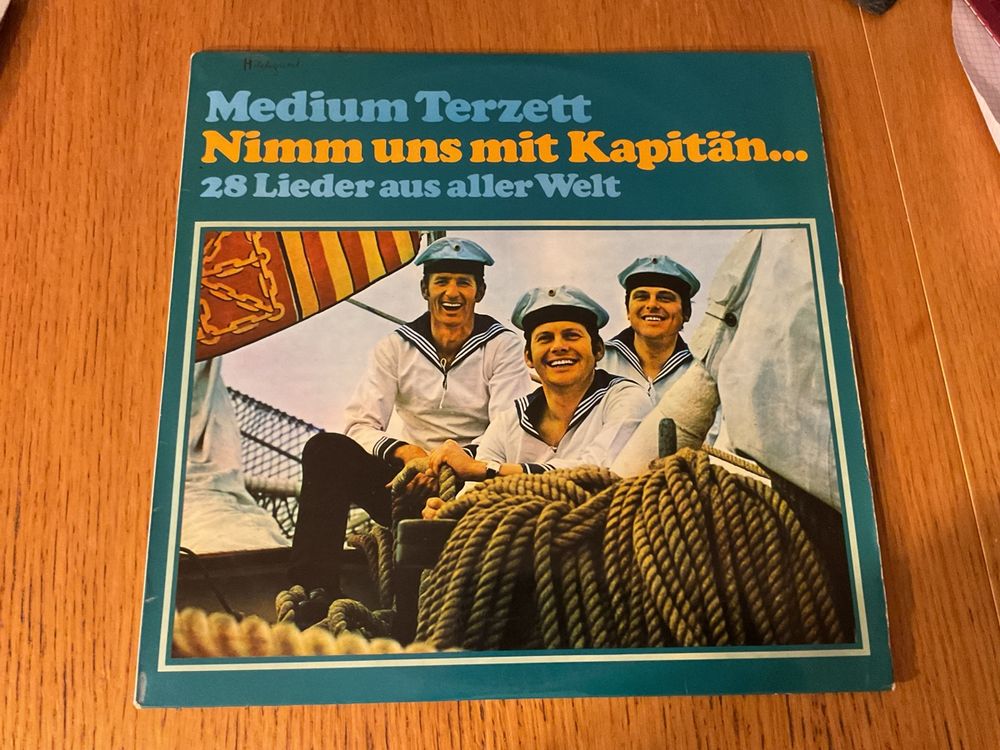 Medium Terzett - Nimm uns mit Kapitän Schallplatte top! (Gebraucht) in Steinach für CHF 6 – mit ...