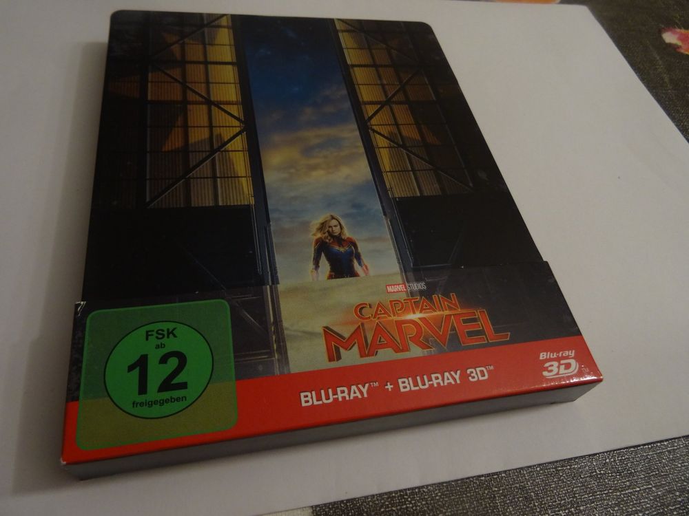 Captain Marvel 3D BLU-RAY STEELBOOK | Kaufen auf Ricardo