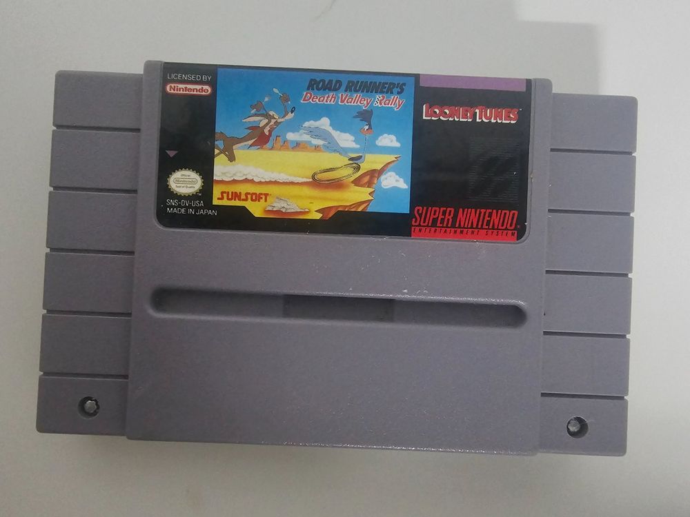 SNES - Looney Tunes Road Runner's Death Valley Rally (Gebraucht) in Grimisuat für CHF 5 – mit ...