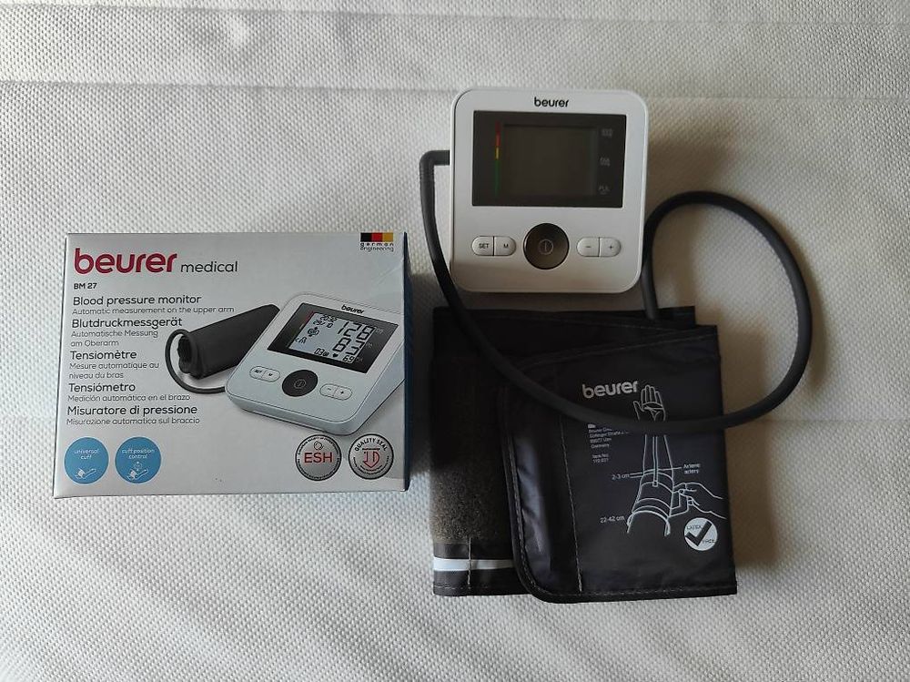 Beurer BM 27 Blutdruckmessgerät Oberarm neuwertig (Gebraucht) in Zürich für CHF 20 – mit ...