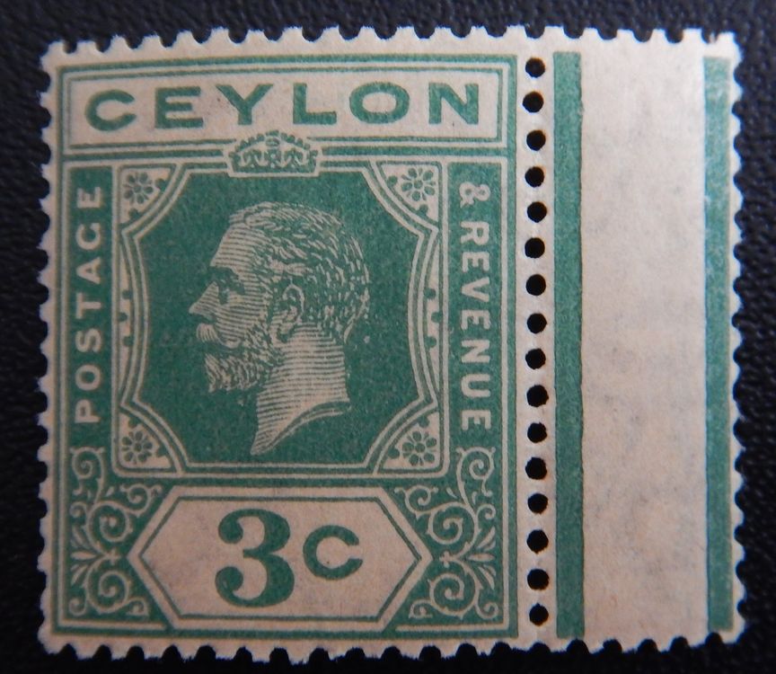 Ceylon British Kat. SG. 302w ** 1912 Kat. 21 £ (Gebraucht) in Zürich ...