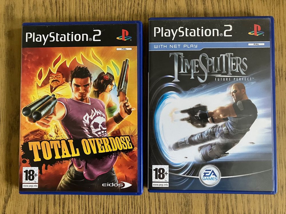 PlayStation 2: Total Overdose & TimeSplitters ab 18 Jahren (Gebraucht ...