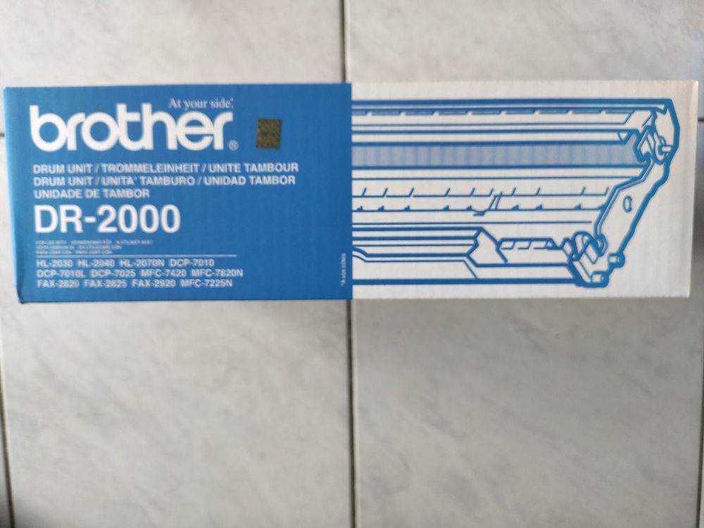 Brother DR-2000 Trommeleinheit Laserdrucker originalverpackt (Gebraucht) in Horgen für CHF 1 ...