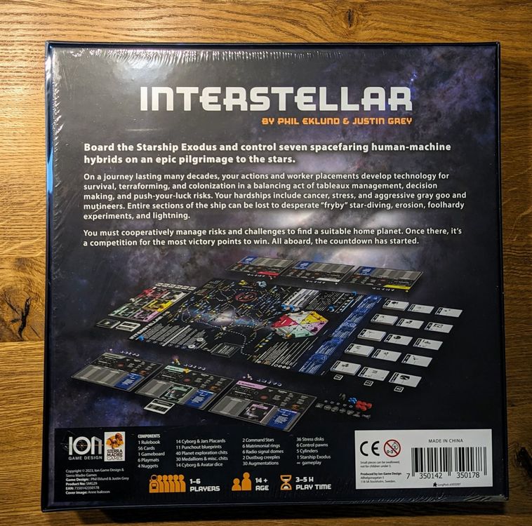 Interstellar - Ion Game Design 2023 | Kaufen auf Ricardo