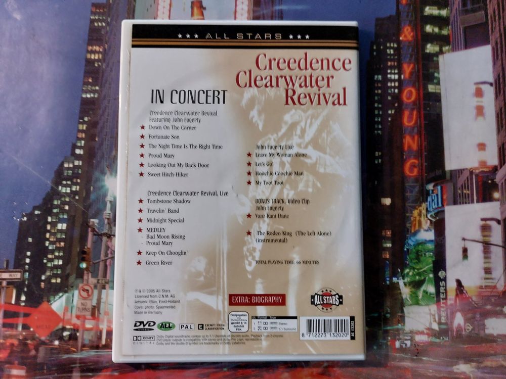 (DVD) Creedence Clearwater Revival CCR - Down on the corner (Gebraucht) in Burg AG für CHF 4.5 ...