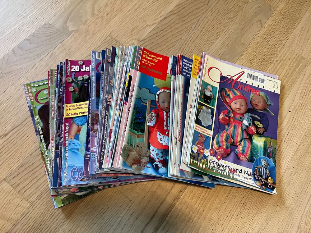 Andrea Kreativ Sonderhefte Nr. 0513 - 0566 / Total 54 Stk. (Gebraucht ...