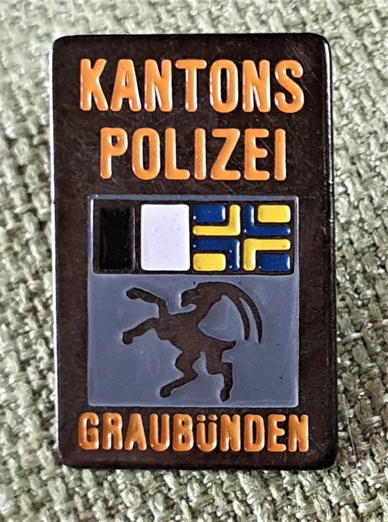 D697 - Pin Kantons Polizei Graubünden (Gebraucht) in Reinach BL für CHF 2 – mit Lieferung auf ...