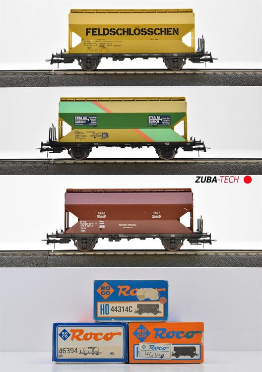 Roco 3x Silowagen SBB H0 WS mit OVP (Gebraucht) in St. Gallen für CHF 35 – mit Lieferung auf ...