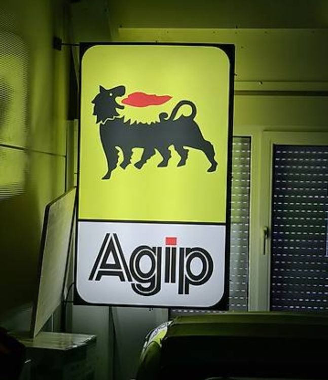 AGIP Leuchtafel (Gebraucht) in Derendingen für CHF 900 – nur Abholung ...