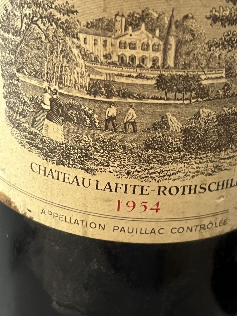 Rare! Château Lafite Rothschild 1954, Pauillac - Vin 🍷 (Neuf (Voir ...