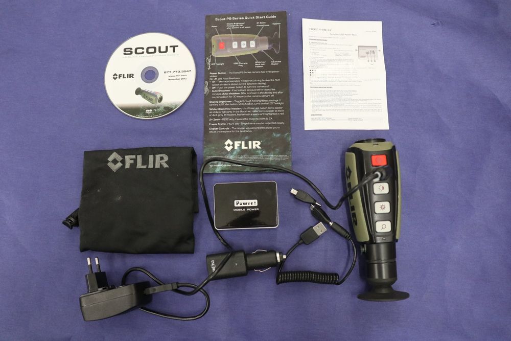 FLIR Scout PS32 Wärmebildkamera zum Jagdeinsatz kompl. Set (Gebraucht ...