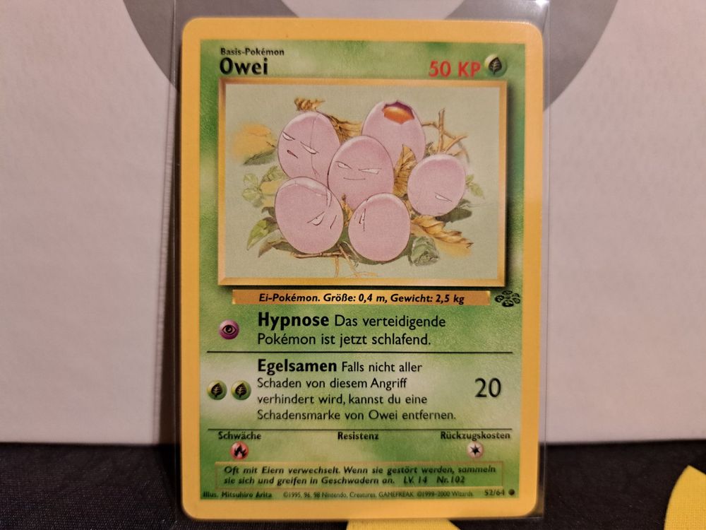 OWEI DSCHUNGEL / JUNGLE POKEMON KARTE 1999 (Gebraucht) in für CHF 0.9 ...