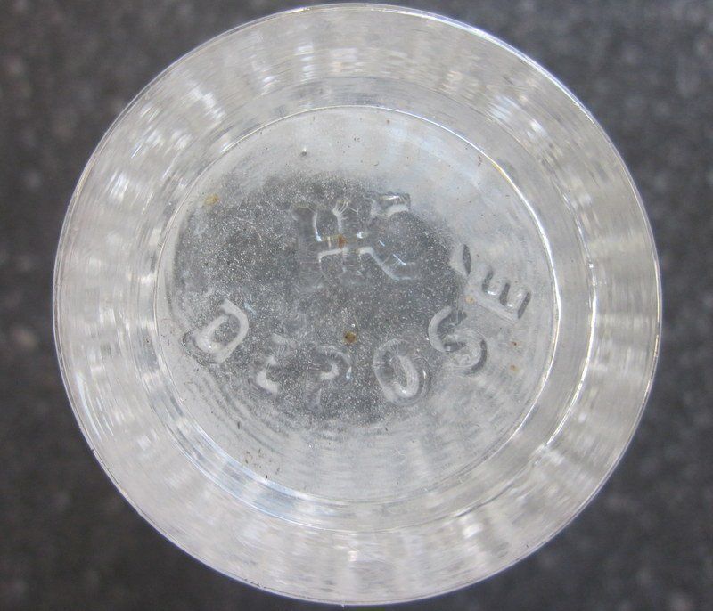 Altes Marmeladen-Senfglas, Marke am Boden HK DEPOSE, France (Gebraucht ...