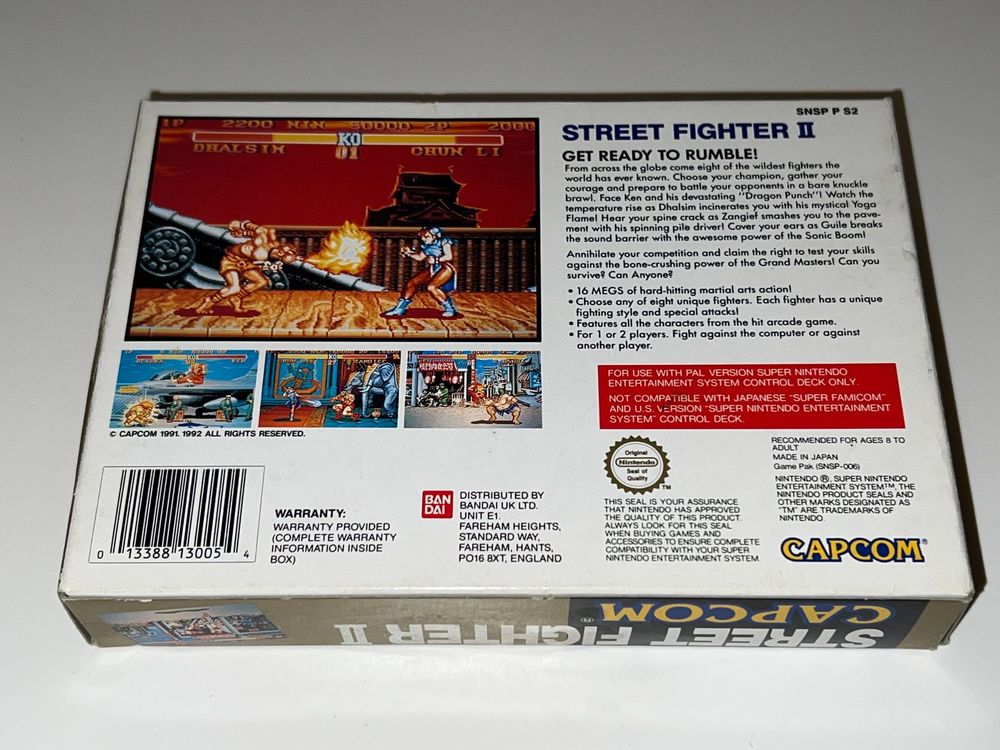 SNES Spiel - Street Fighter II / Street Fighter 2 (OVP) (Gebraucht) in Zürich für CHF 52 – mit ...