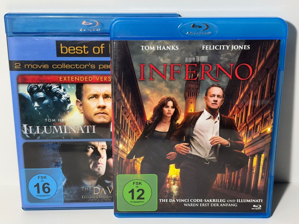 The Da Vinci Code - Illuminati - Inferno Blu Ray (Gebraucht) in ...