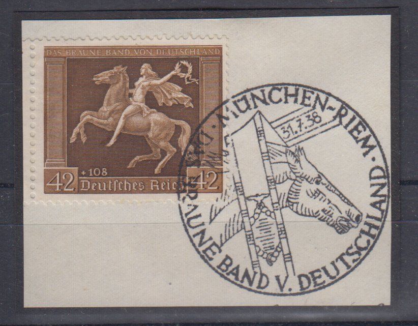 Deutsches Reich 1938: Braunes Band SST | Kaufen auf Ricardo