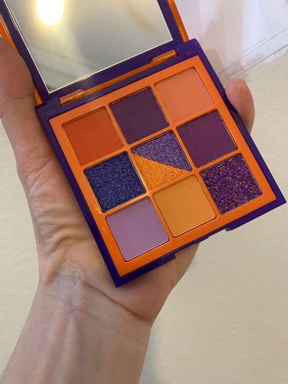 HUDA BEAUTY Color Block Obsessions Palette Purple & Orange (Neu und ...