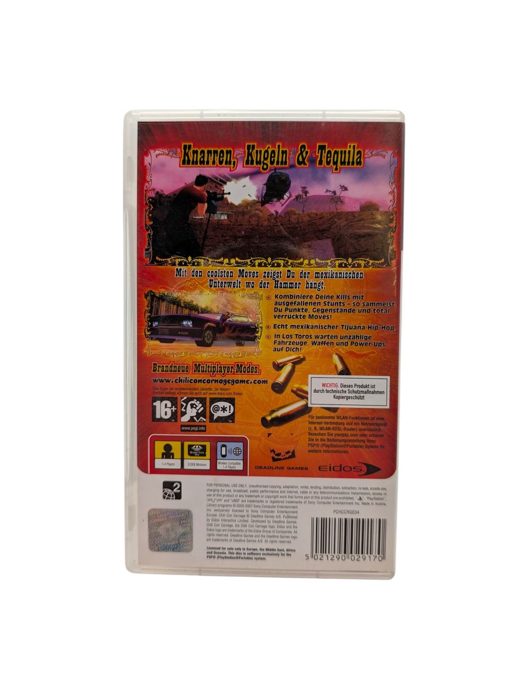 Chili Con Carnage PlayStation Portable (PSP) (Gebraucht) in Domat/Ems ...