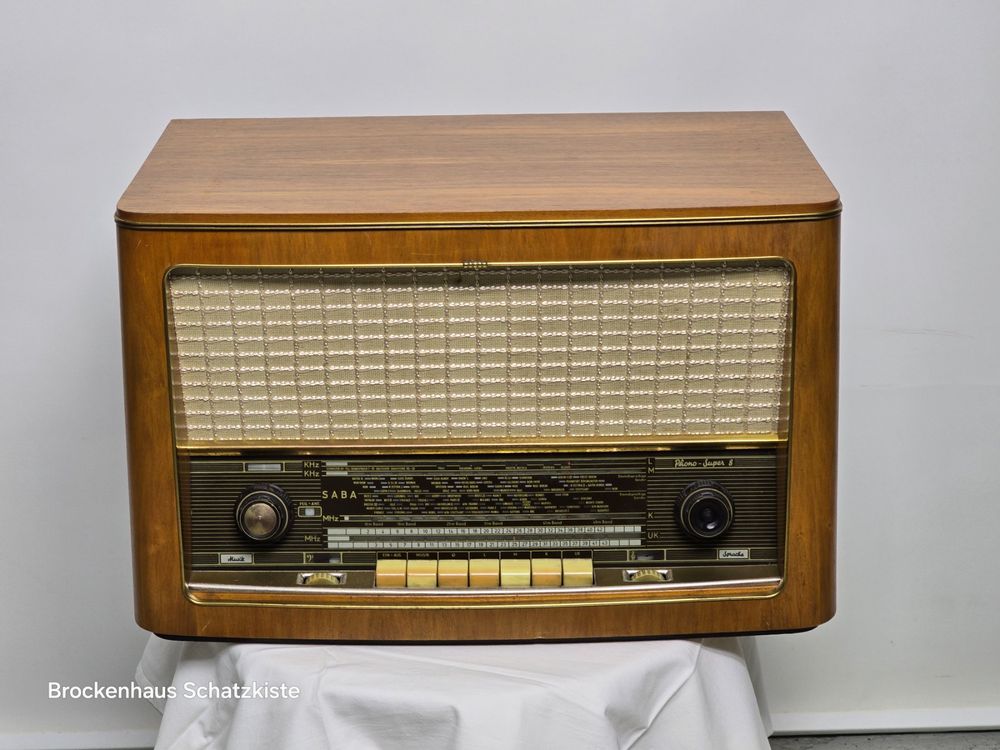 "SABA-Phono-Super 8 Radio" Röhrenradio, Vintage Radio KL 156 (Gebraucht ...