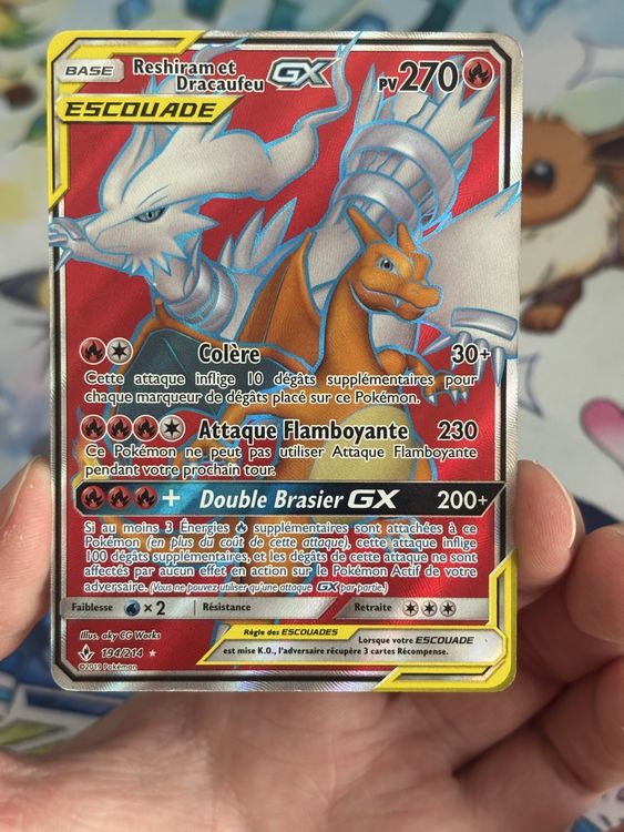 Carte Pokémon Dracaufeu et Reshiram GX FR (Gebraucht) in Puplinge für CHF 50 – mit Lieferung auf ...