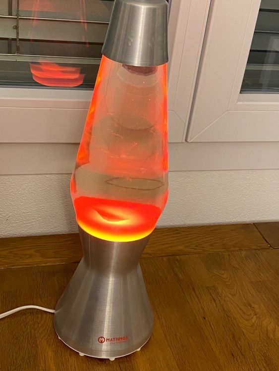 Mathmos Lavalampe Orange | Acheter sur Ricardo