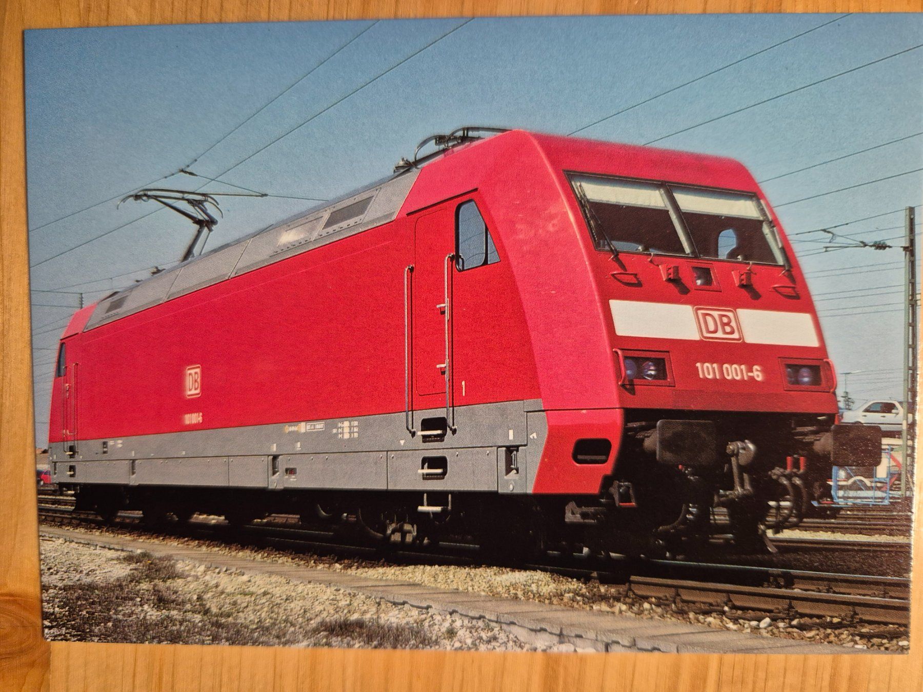 DB - Deutsche Bundesbahn : E-Lok. 101 006, 24.4.1997 (Gebraucht) in St ...