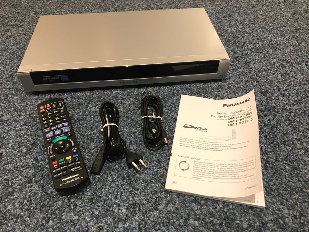 Panasonic DMR-BCT735 Blu-ray Recorder/Player (Gebraucht) in Meggen für ...