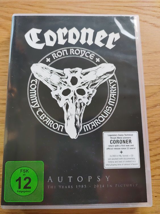 Coroner - 3 DVD Box plus CD - Autopsy (Neu (gemäss Beschreibung)) in ...